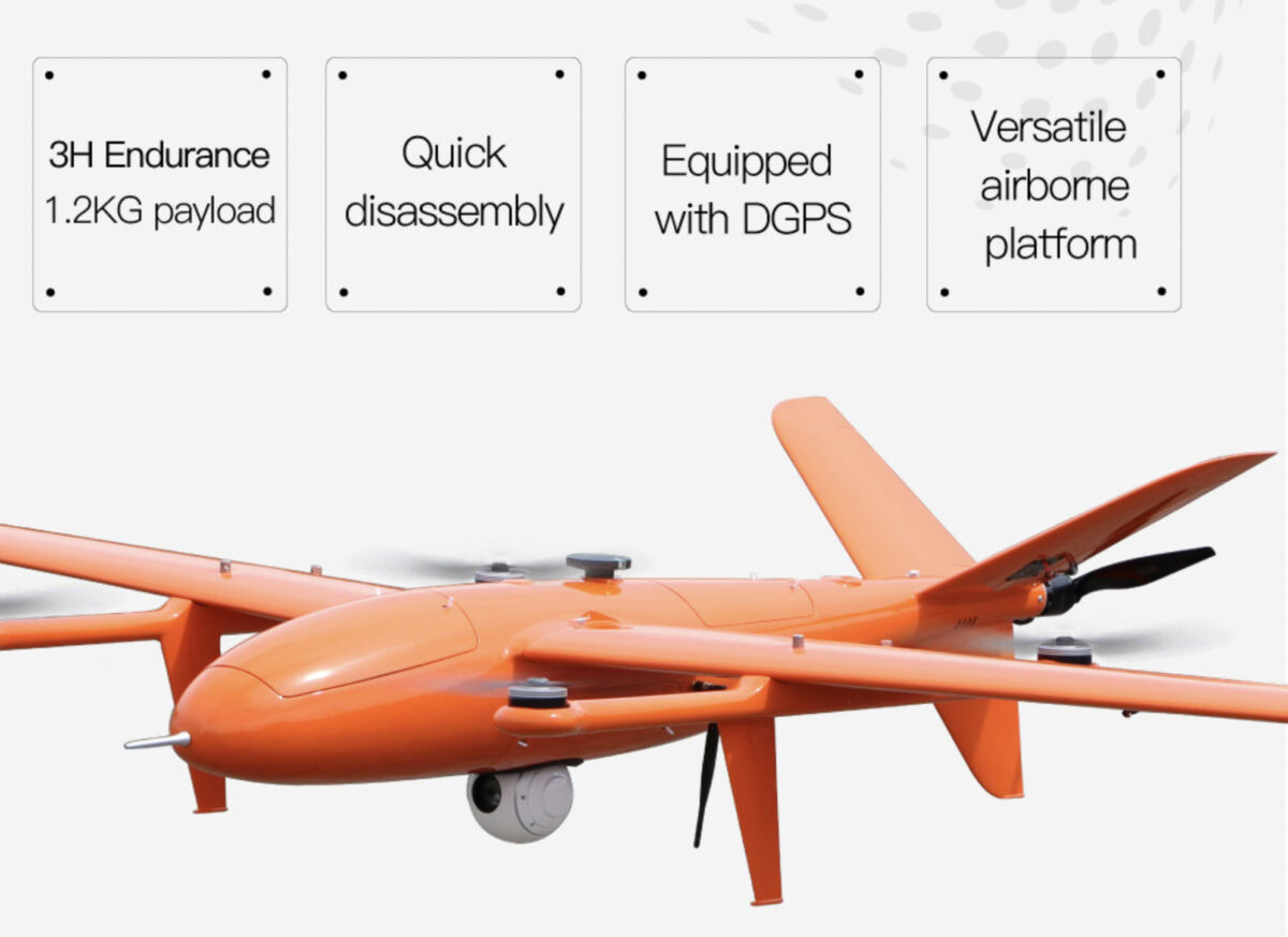 WOLF - 250 VTOL Drone - Wolftech Aviation