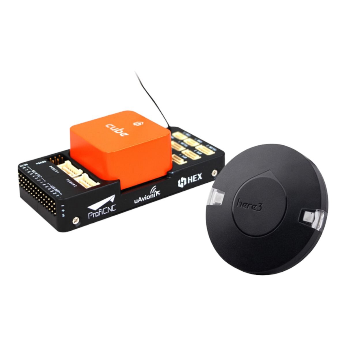 Pixhawk Cube Orange Standart Set with Here 3 GNSS - Wolftech Aviation